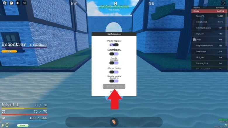 Códigos Grand Piece Online (GPO) (Março 2025)