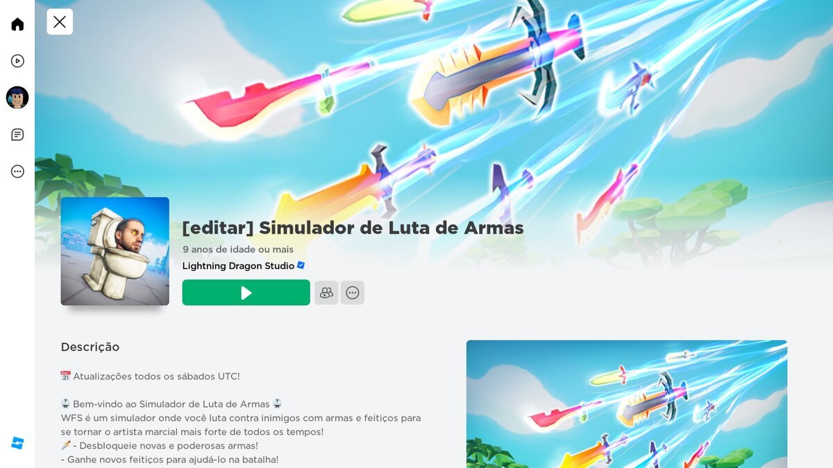 Códigos Weapon Fighting Simulator (Março 2025)