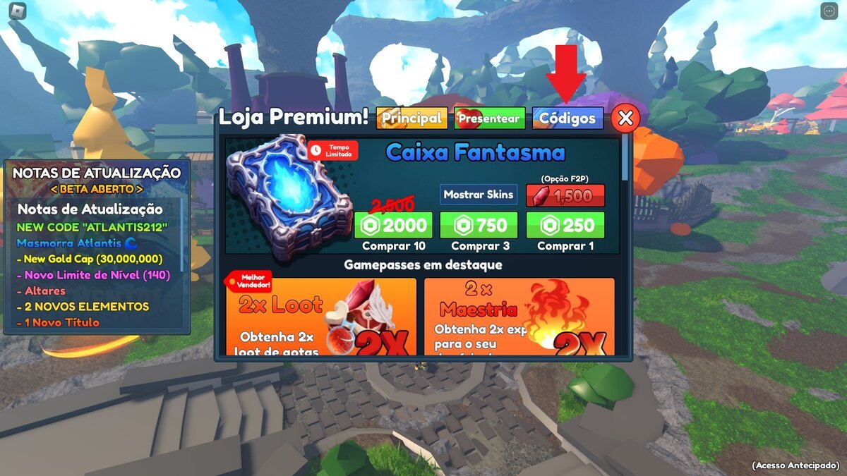 Códigos De Resgate Mundos Elementais - BRAINCP