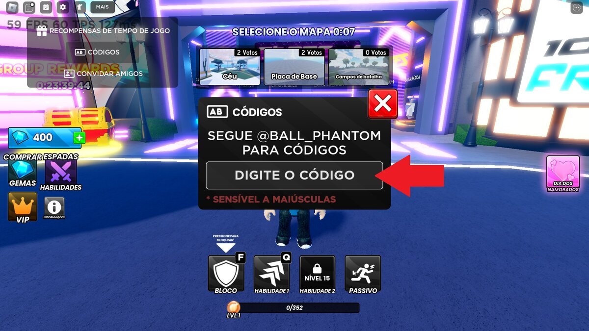 Códigos Bola Fantasma (Phantom Ball) [Julho 2025]