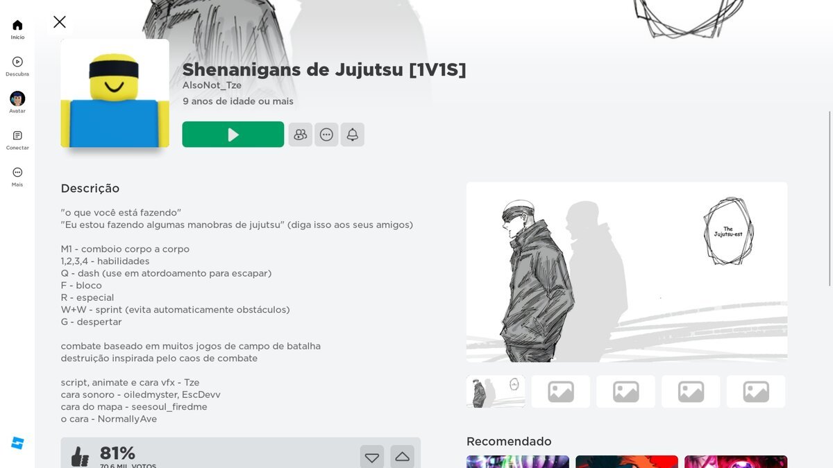 Códigos Shenanigans de Jujutsu (Dezembro 2024)