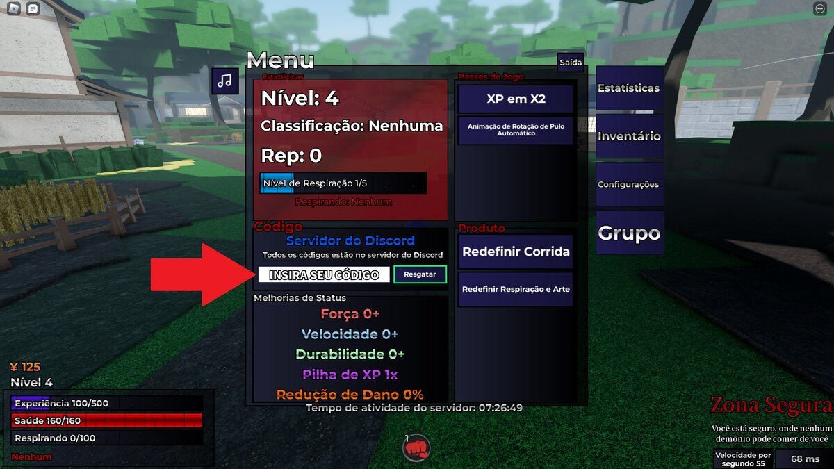 Códigos Legado Fraco 2 (Dezembro 2025)