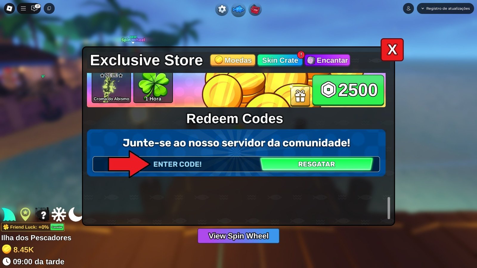 Códigos Pegue o Peixe (Janeiro 2026)